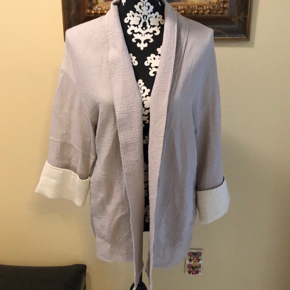 Wilfred | Jackets & Coats | Wilfred Lightweight Neutral Crinkly Cotton ...